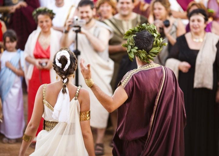 Ideas para una boda inspirada en Roma