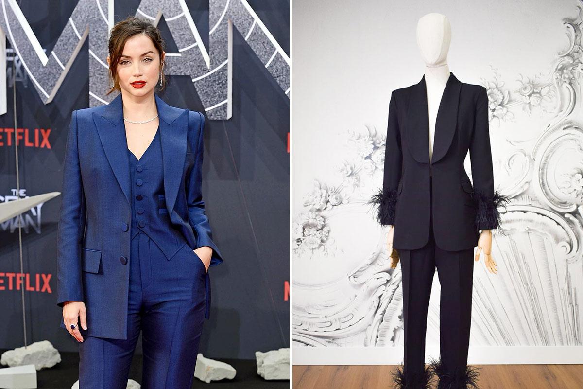 ¡Estos looks de Ana de Armas te harán brillar como invitada!