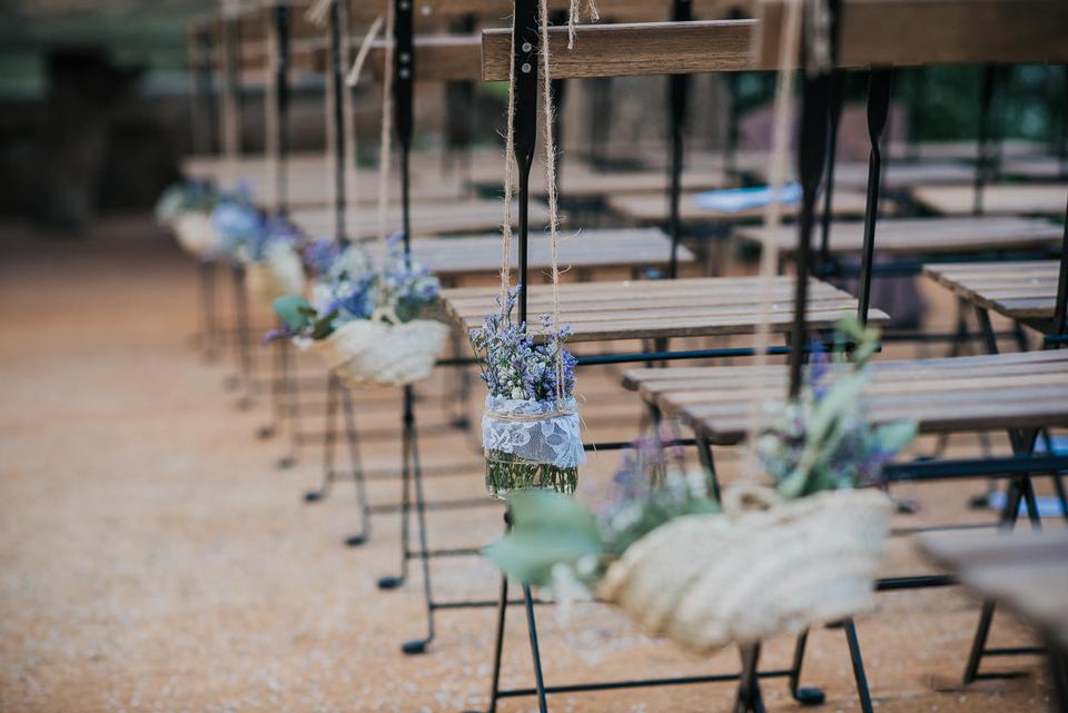 8 excelentes (y aromáticas) maneras de utilizar lavanda en una boda
