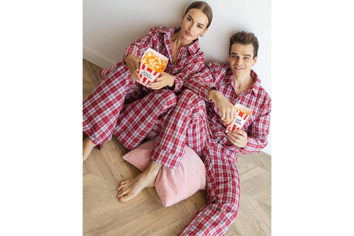 Pijamas a conjunto para parejas