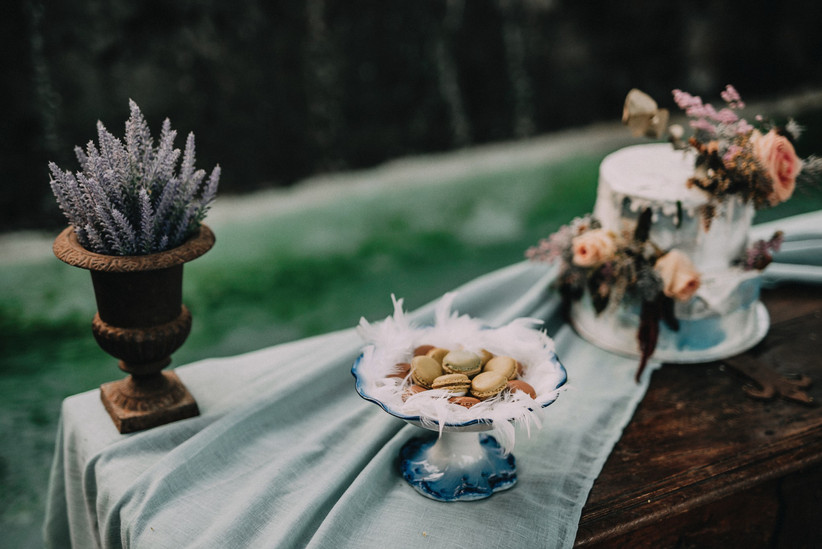 8 excelentes (y aromáticas) maneras de utilizar lavanda en una boda