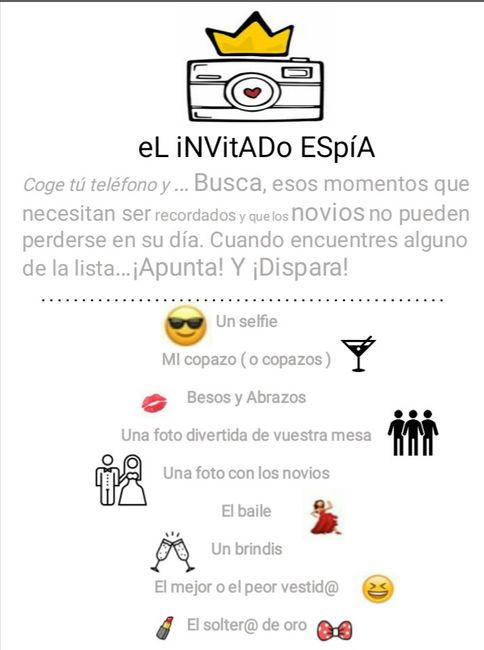Invitado espía. - Recién Casad@s - Foro Bodas.net